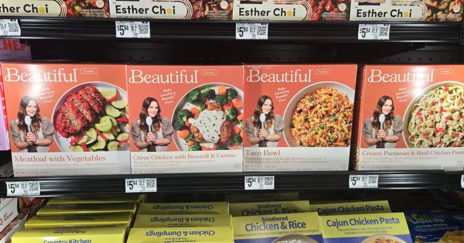 New Beautiful by Drew Barrymore Frozen Meals Available at Walmart ...
