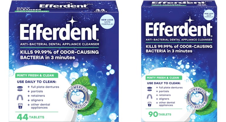 Efferdent Cleaning Tablets 44-Count Only $1 Shipped on Amazon | Great ...