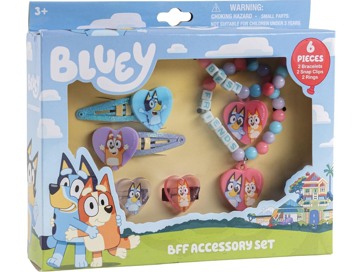 Bluey 6-Piece BFF Jewelry Set Just $8.99 on Amazon - Sweet Gift for ...