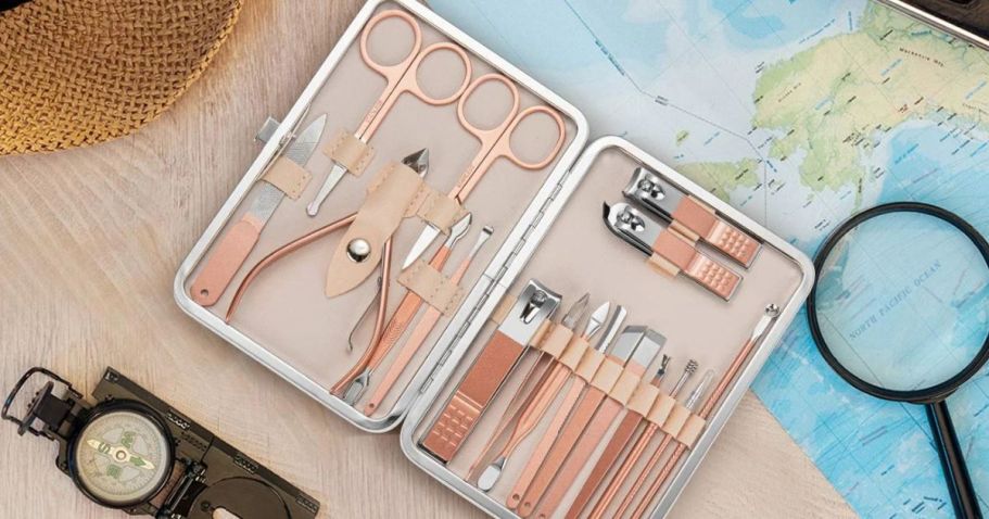 Manicure 18-Piece Set with Case Just $3.93 on Walmart.com (Reg $18 ...