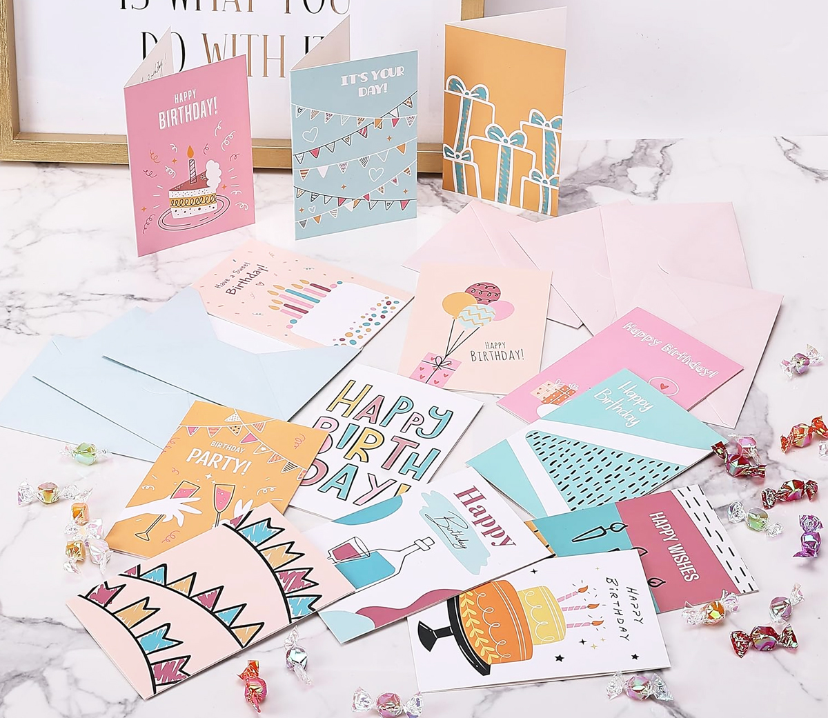 Assorted Birthday Cards 20-Pack Just $5.85 on Amazon | Hip2Save
