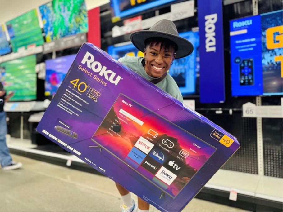 Target TV Sale: 40" Roku Smart TV Just $149.99 Shipped | Hip2Save