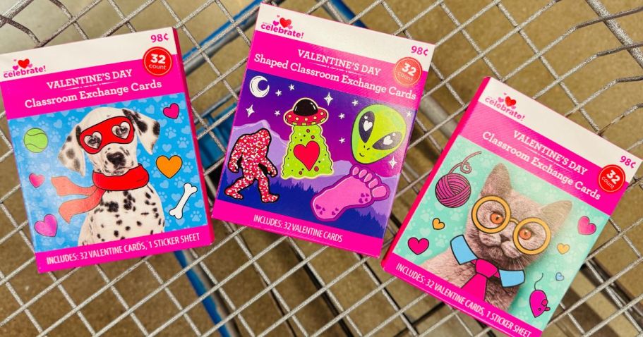 Walmart Valentine's Day Classroom Exchange Packs UNDER $1 | Hip2Save