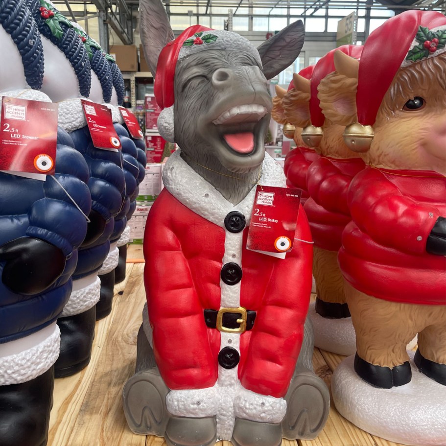 NEW Home Depot Christmas Decorations | LED Characters, Inflatables ...