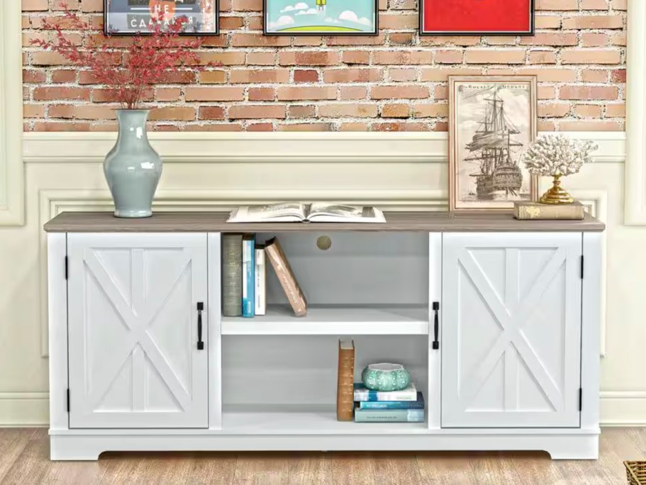 Up to 70% Off Home Depot TV Stands + Free Shipping | Styles from $71 Shipped (Reg. $231) | Hip2Save