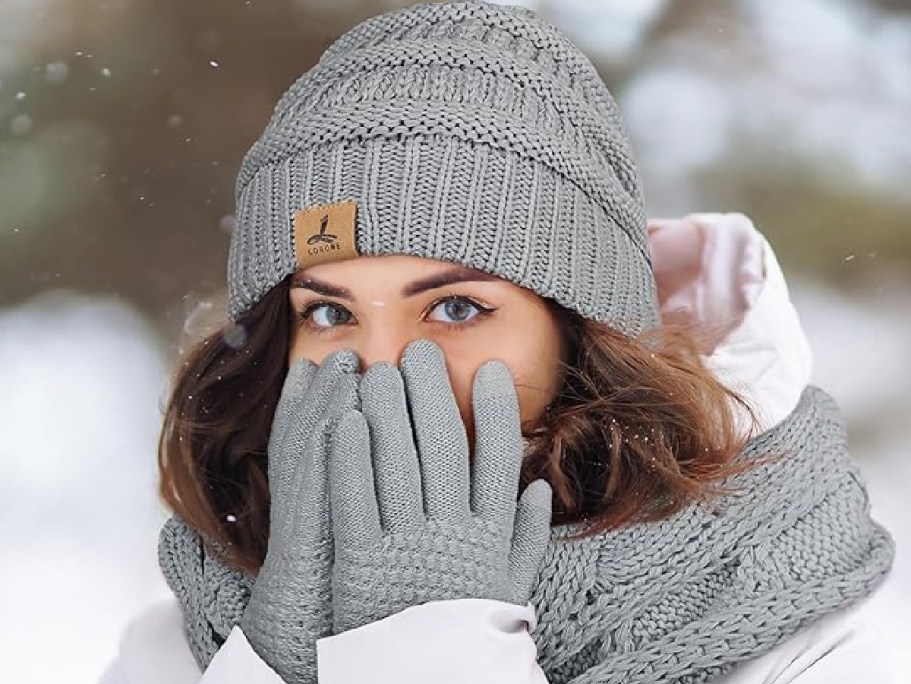 Glove, Scarf & Hat Sets from $10.49 Shipped for Amazon Prime Members ...