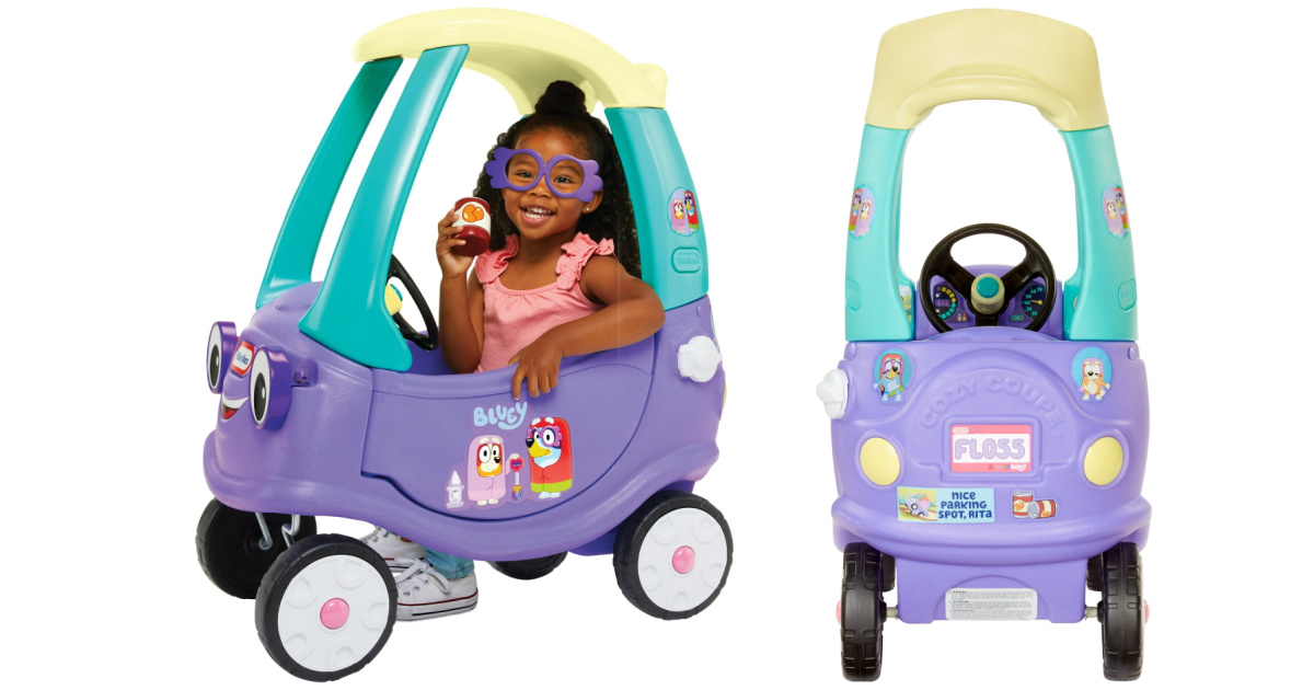 Pre-Order the Little Tikes Bluey Car on Amazon or Walmart | Hip2Save