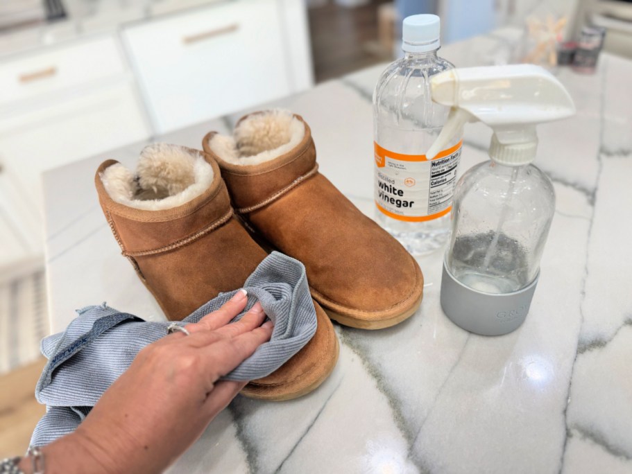 How To Clean Uggs or Suede Lookalikes!