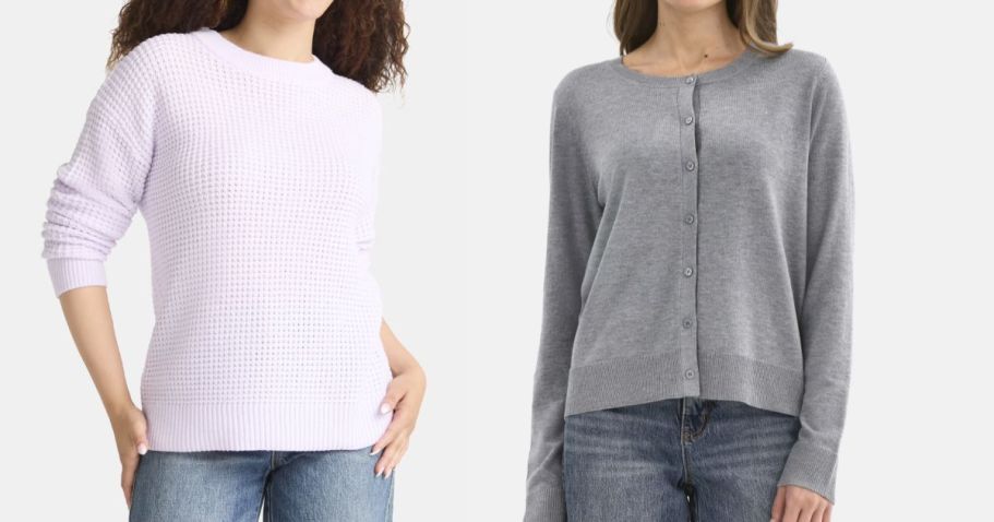 10 Cozy & Stylish Walmart Women’s Sweaters Starting at $9!