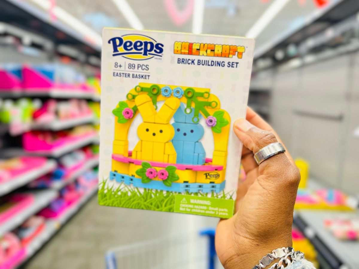 Peeps Brickcraft Building Sets Just $4.95 at Walmart - Easy Easter ...