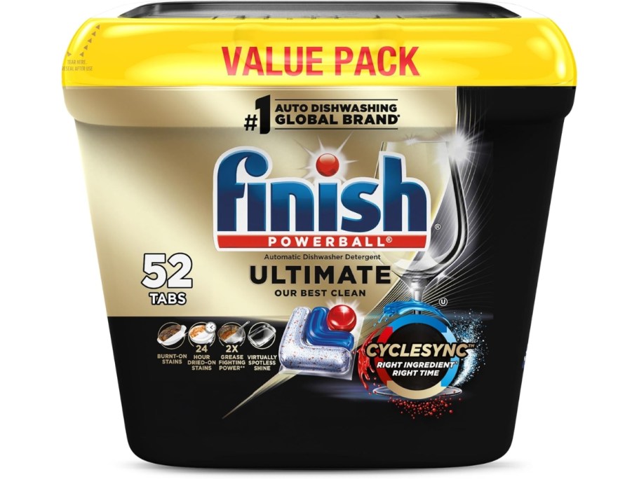 Finish Dishwasher Detergent Pods 52-Count Just $12 Shipped on Amazon