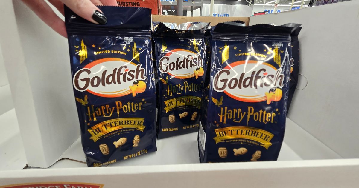 Harry Potter Butterbeer Goldfish Just $2 Per Bag on Target.com - No ...