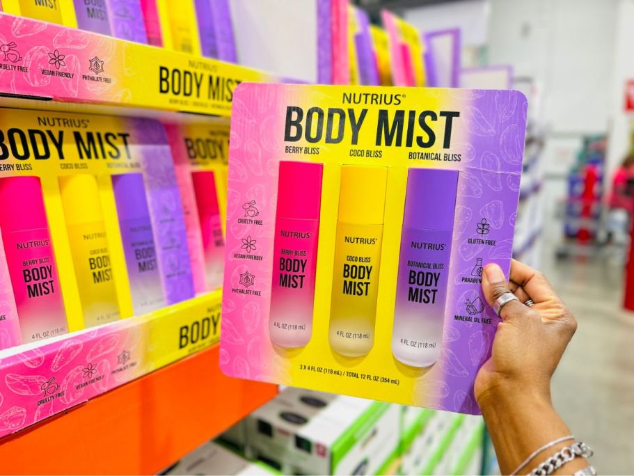 Nutrius Body Mist 3-Pack Just $15.97 Shipped at Costco (Reg. $37 ...