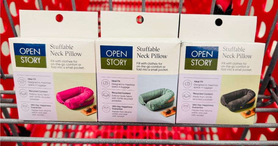 Packable Travel Pillows Only $9.99 at Target | It's a Packing Cube AND ...