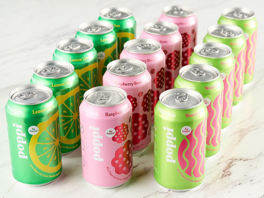 GO! Poppi Soda Variety Packs from 83¢ Per Can - Hip2Save
