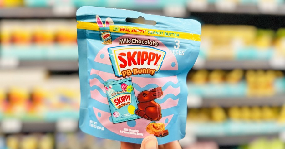 SKIPPY Peanut Butter Bunny 3-Count Bag Only $2 at Walmart | Hip2Save