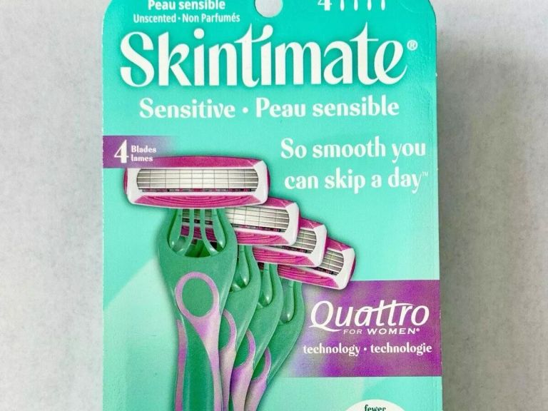 Skintimate Disposable Razor 4-Pack Only $2.97 After Walmart Cash (Reg ...