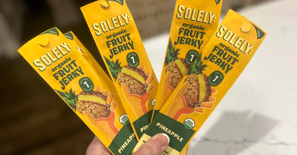 Solely Organic Pineapple Fruit Jerky Just 99¢ Shipped on Amazon ...