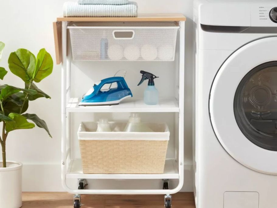 Highly-Rated 3-Tier Metal Utility Carts from $28 on Target.com | Hip2Save