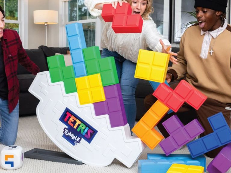 Tetris XL Tumble Game Now Available at Costco (For Indoor & Outdoor Play!) | Hip2Save
