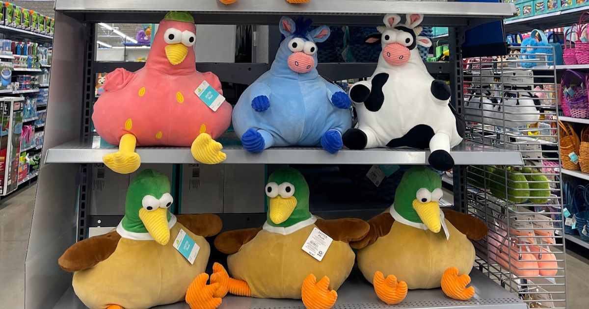 Farm Plush Friends Only $5.39 at Walmart – Easter Basket-Ready! | Hip2Save
