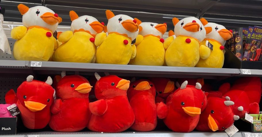 Spotted at Walmart: Cute Halloween Duck Plushes! | Hip2Save