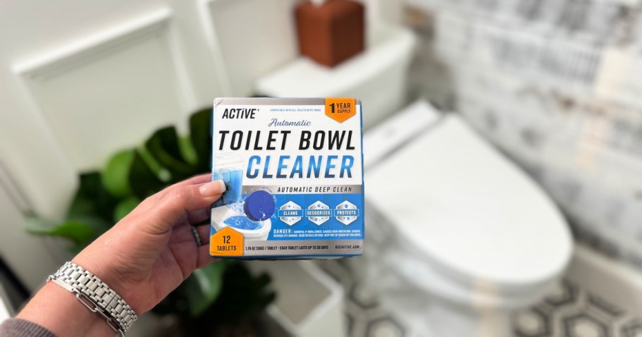 Active Toilet Bowl Cleaner One-Year Supply Just $11.35 Shipped on ...