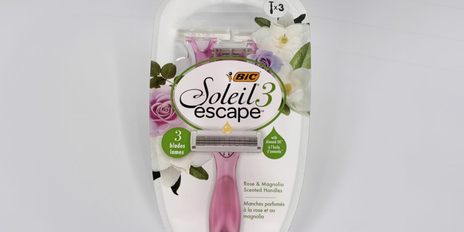 BIC Soleil Disposable Razor 3-Pack Only $3 Shipped on Amazon | Hip2Save