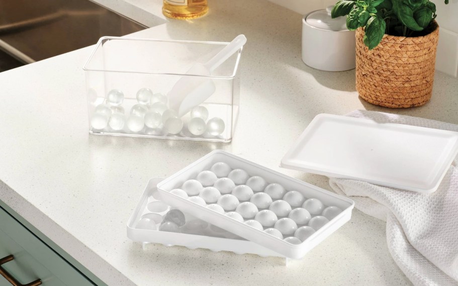 Ice Cube Tray Set w/ Storage Bin & Scoop Just $5 on Target.com | Hip2Save