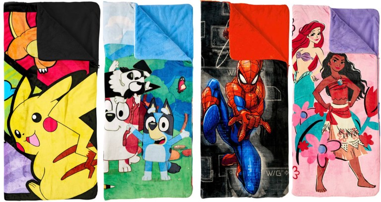 Character Sleeping Bags Only $11.97 Shipped on Costco.com (Bluey ...