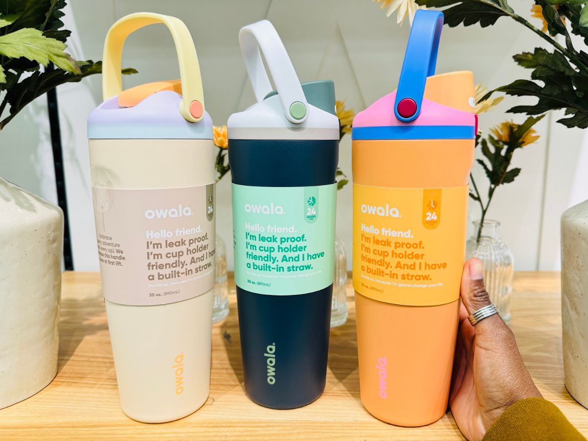 New Owala Disney Lilo & Stitch Water Bottles Drop May 13th at 10am MST