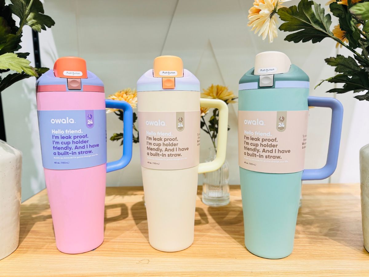 New Owala Disney Lilo & Stitch Water Bottles Drop May 13th at 10am MST