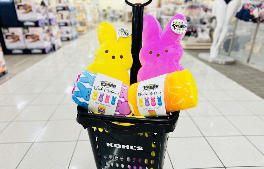 Peeps Blanket & Plush Sets Only $15.99 on Kohls.com | Fun Easter Gift ...