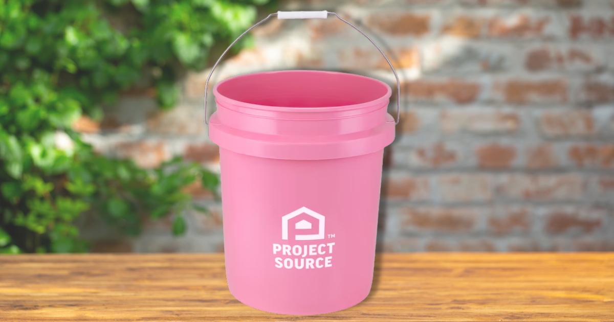 NEW Lowe's Pink 5-Gallon Buckets Just $4.98 (Over 10K Sold Last Week ...