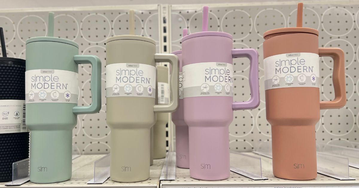 Simple Modern 40oz Tumbler Only $20.99 on Target.com (Reg. $30) + More ...