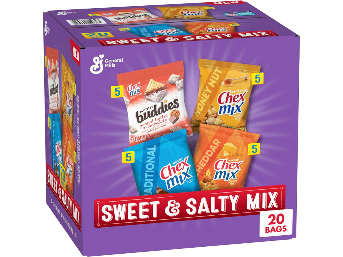 Chex Mix Sweet & Salty Snacks 20-Count Variety Pack Just $8.83 Shipped ...