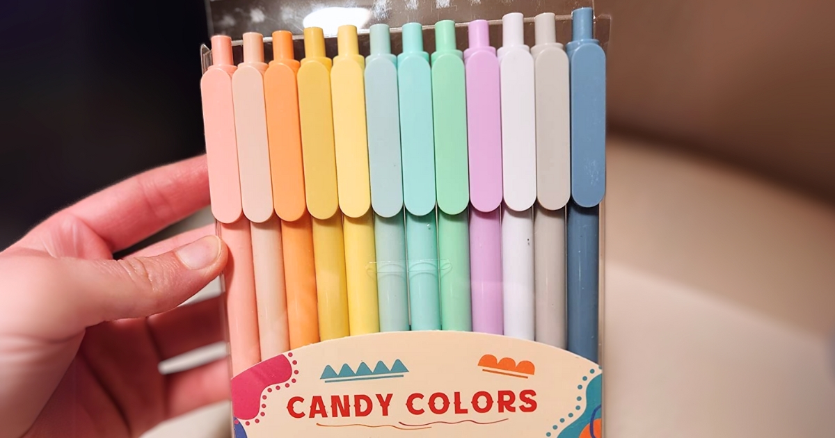 Pastel Ink Pens 12-Pack Just $4.82 Shipped on Amazon (Easy Teen Easter ...