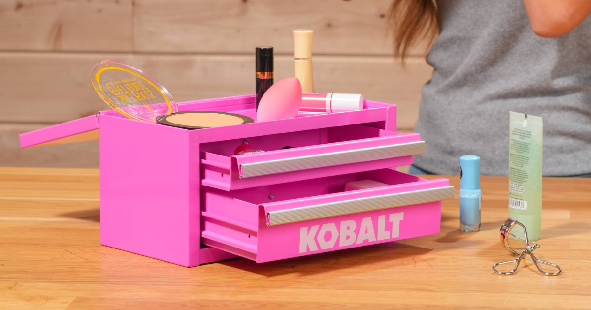 Trendy Kobalt Mini Toolboxes Under $20 on Lowes.com - Hot Pink & Teal Available! | Hip2Save