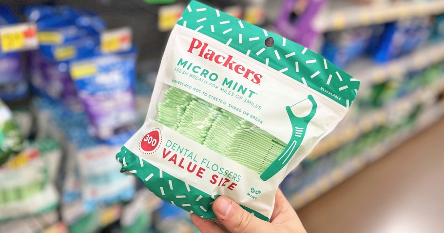 Plackers Floss Picks 300-Count Bag Only $5.51 Shipped on Amazon (Reg ...