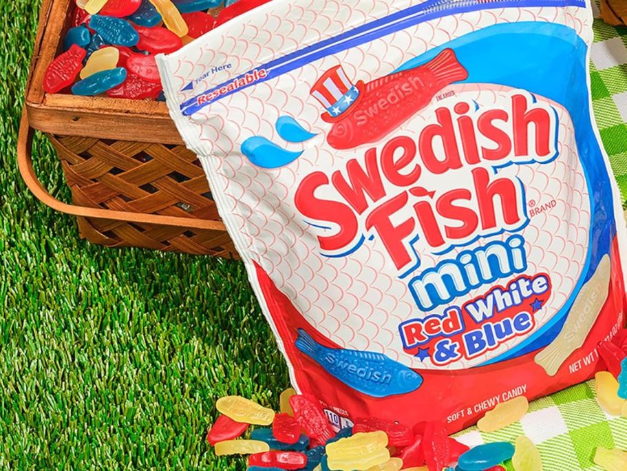 Swedish Fish Mini Red, White, & Blue Candy Just $5 Shipped on Amazon ...