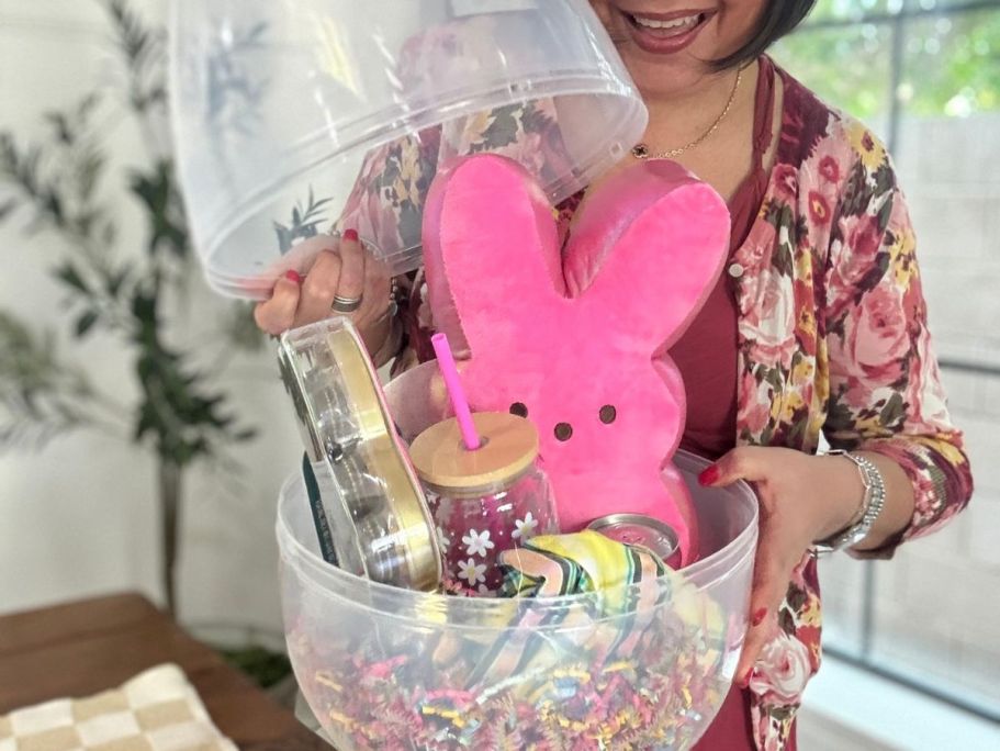 This Viral Jumbo Fillable Easter Egg Makes The Best Gift Basket!