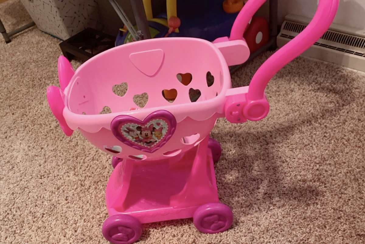Minnie Mouse Shopping Cart 9-Piece Set Only $10 on Walmart.com | Hip2Save