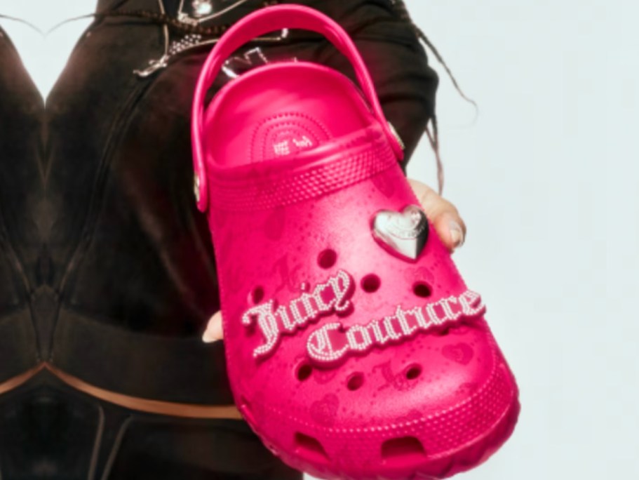 NEW Limited-Edition Juicy Couture Crocs & Jibbitz Available Now | Hip2Save