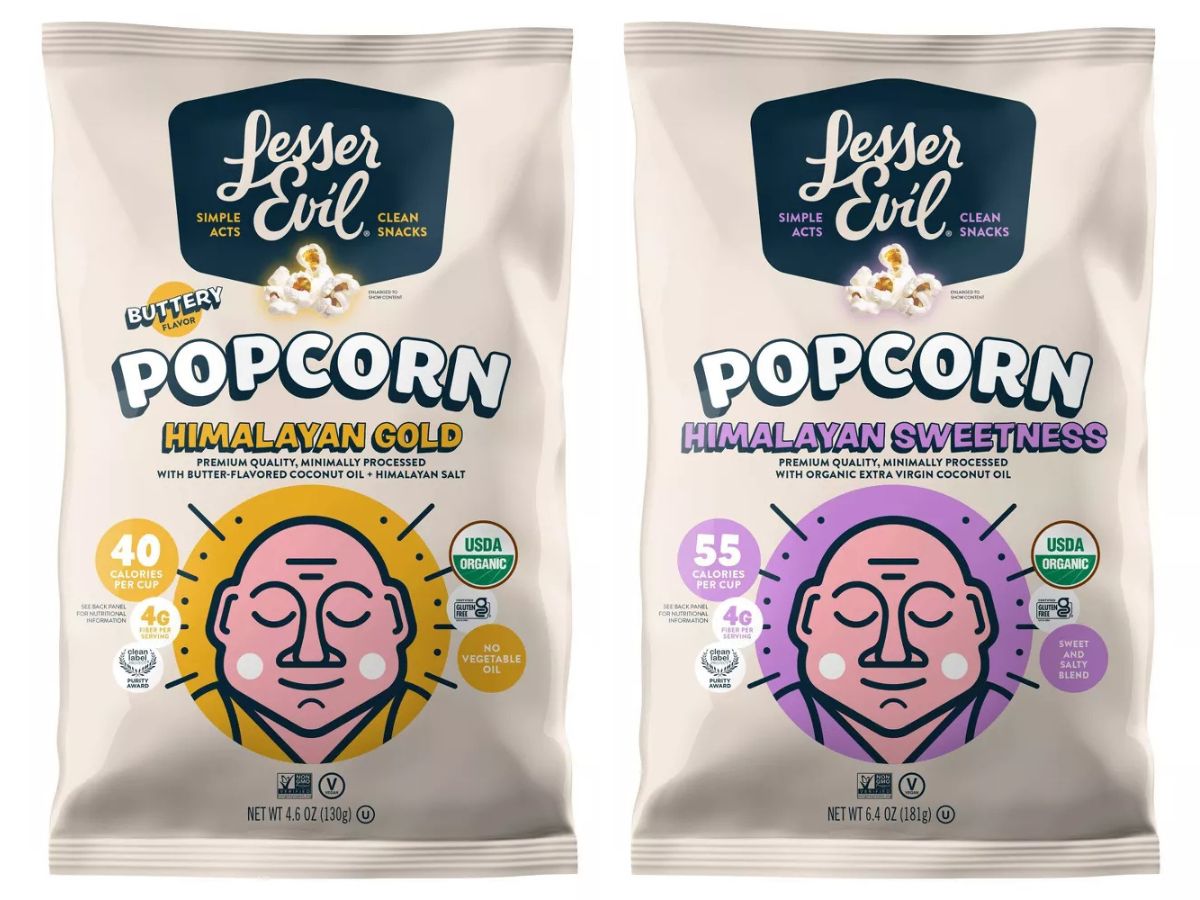 TWO LesserEvil Popcorns Only $2.98 After Cash Back at Walmart (Just $1. ...