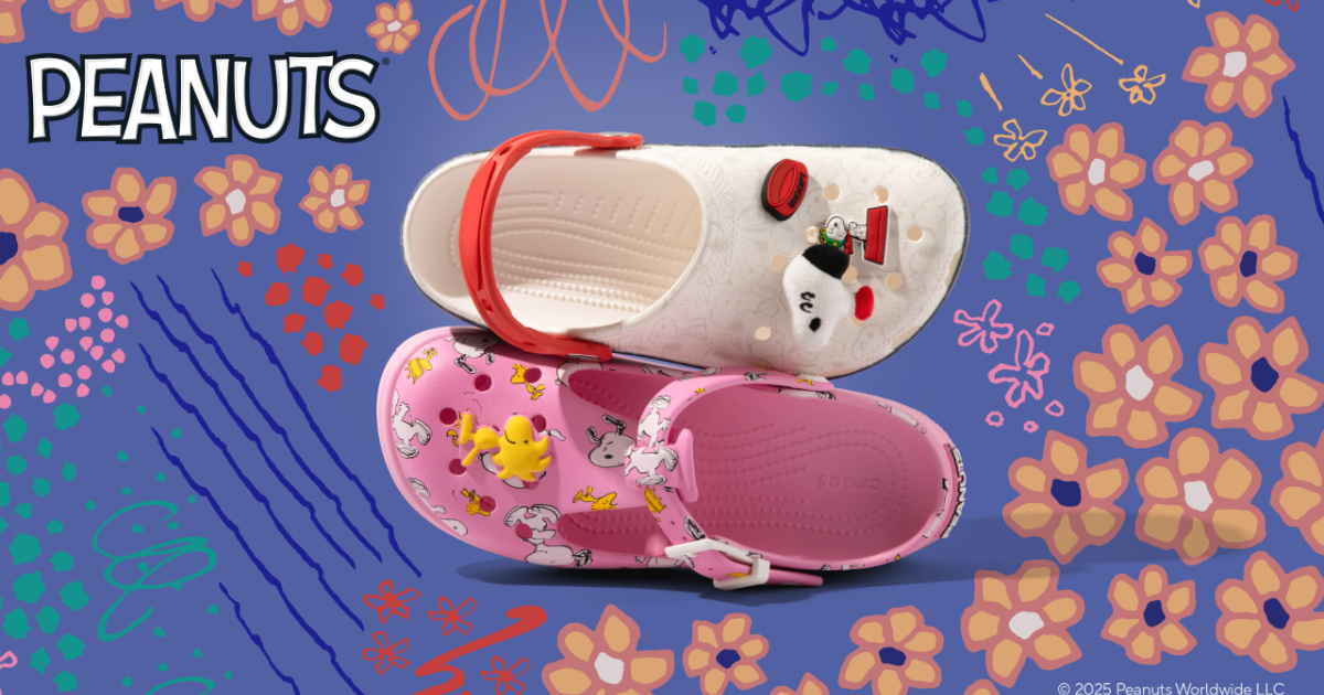New Peanuts Crocs & Jibbitz Available Now | Hip2Save