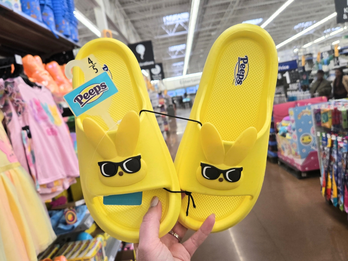 NEW Peeps Easter Slides & Slippers from $8 on Walmart.com + More | Hip2Save