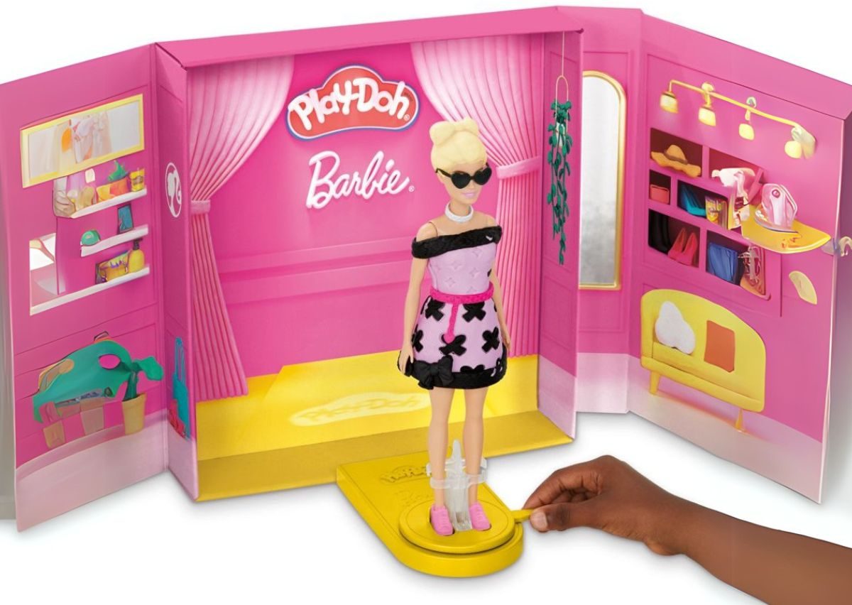 Play-Doh Barbie Collection Coming to Target in June | Each Set Includes ...