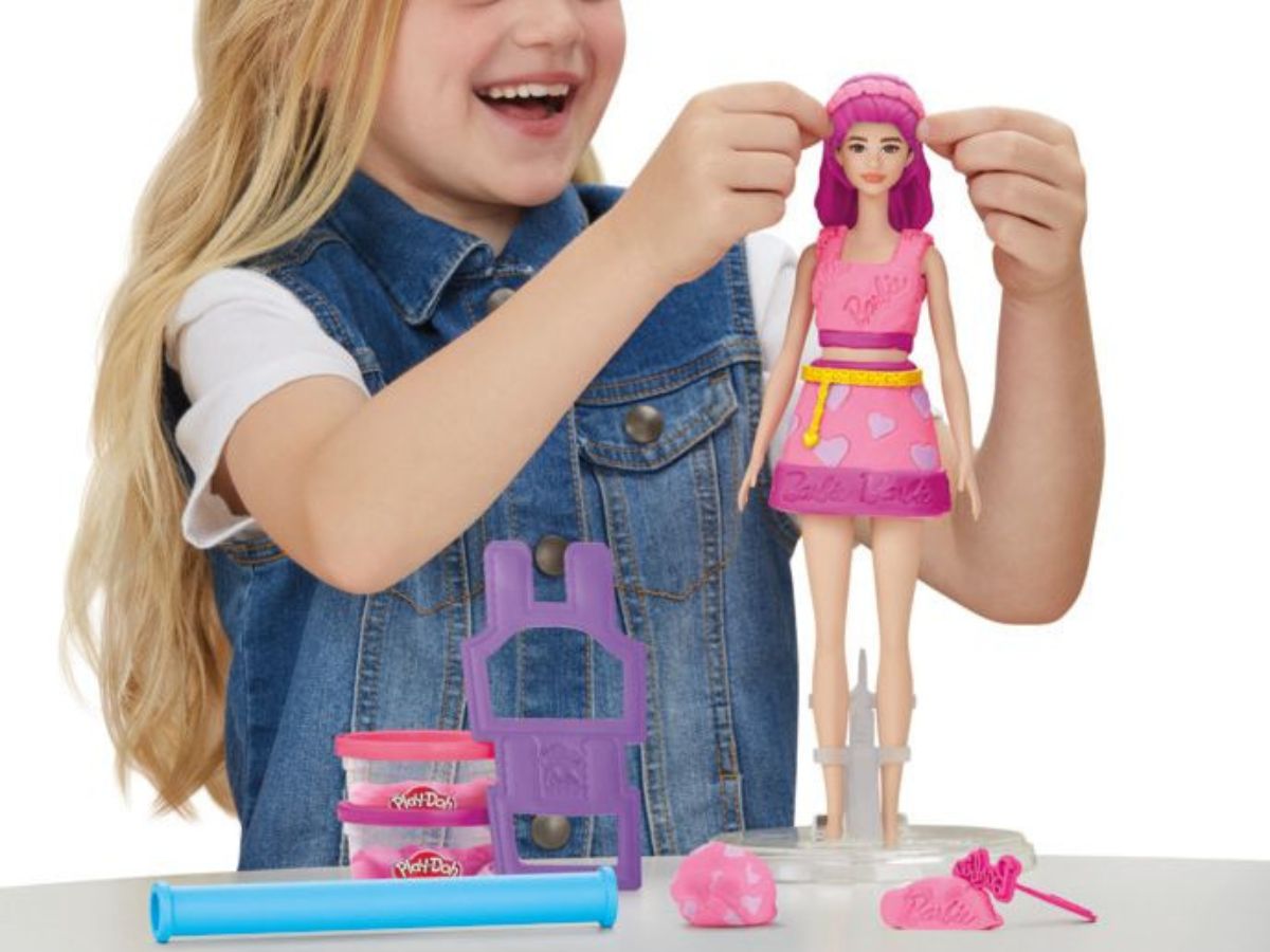Play-Doh Barbie Collection Coming to Target in June | Each Set Includes ...