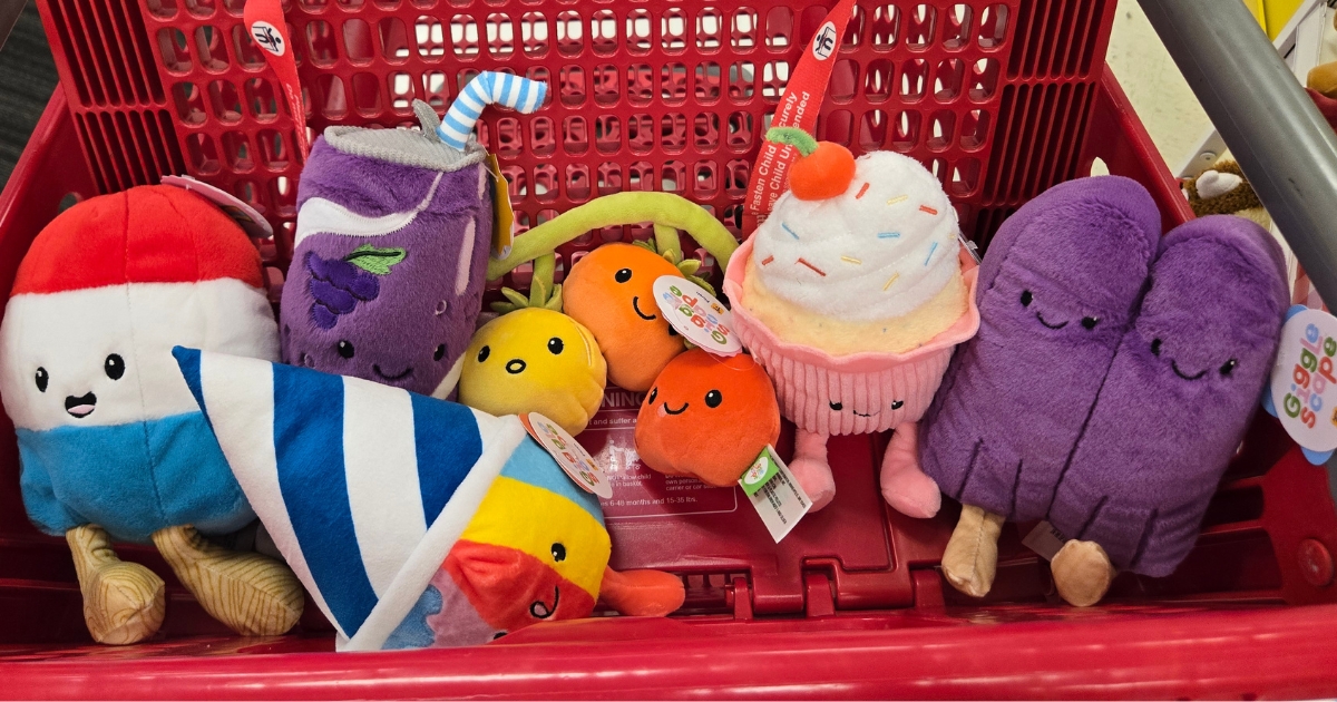 NEW Target Gigglescape Plush Toys Just $5 | Ice Pops, S'mores, Sodas ...
