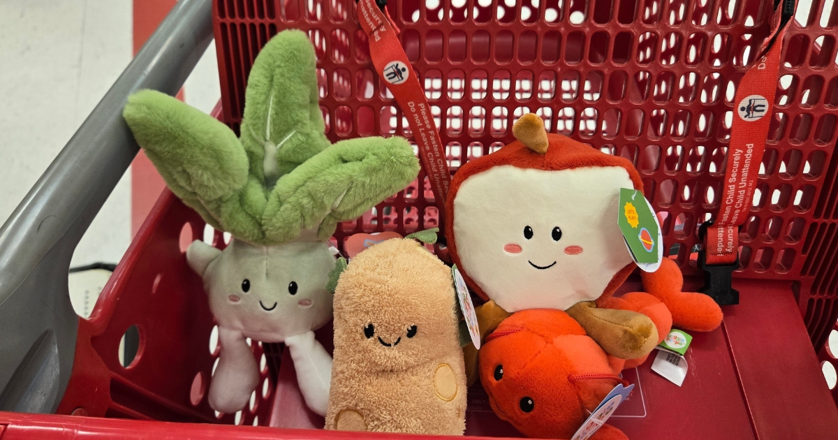 NEW Target Gigglescape Plush Toys Just $5 | Ice Pops, S'mores, Sodas, Veggies, & More! | Hip2Save